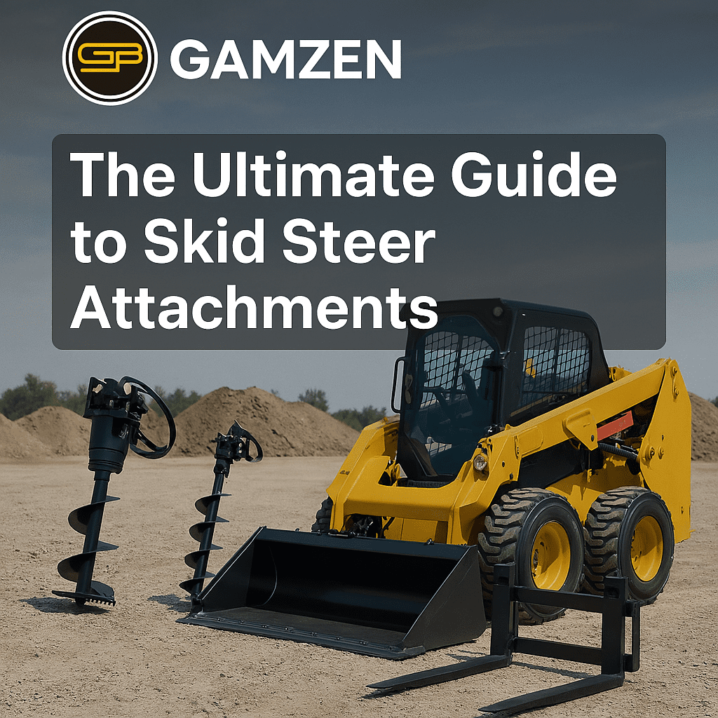 Skid Steer Attachments: Types, Features a Tips